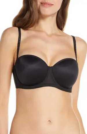 Le Mystère Soirée Convertible Strapless Underwire Bra - Black