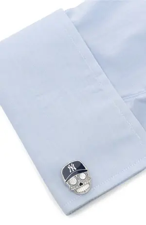 CUFFLINKS, INC. Yankees Sugar Skull