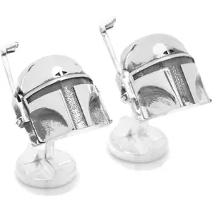 CUFFLINKS, INC. Boba Fett Cuff Links - Silver