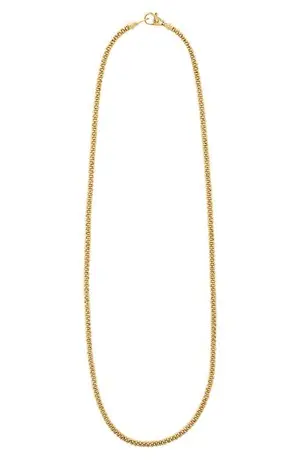 Lagos Caviar Rope Necklace - Gold