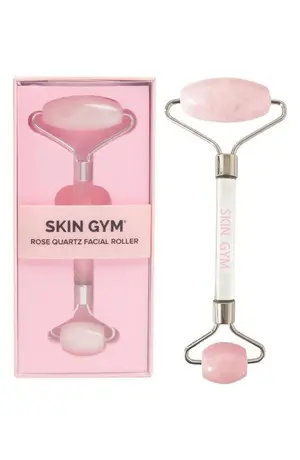 SKIN GYM Crystal Facial Roller - Rose Quartz