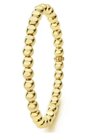 Lagos 18k Caviar Ball Stretch Bracelet