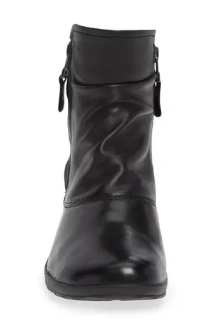 Josef Seibel Naly 24 Bootie - Black Leather