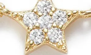 Argento Vivo Pavé Star Choker Necklace