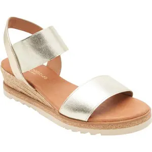Andre Assous Neveah Espadrille Sandals - Platino