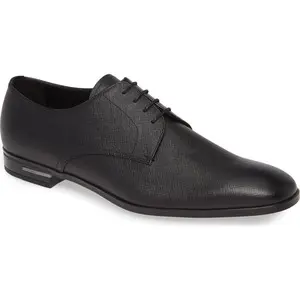 Prada Plain Toe Derby - Nero