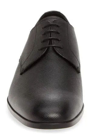 Prada Plain Toe Derby - Nero