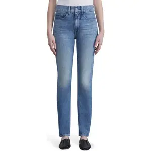 Lafayette 148 New York Reeve Ankle Jeans - Faded Skyline