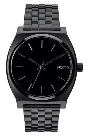 Nixon The Time Teller Bracelet Watch - Black/black