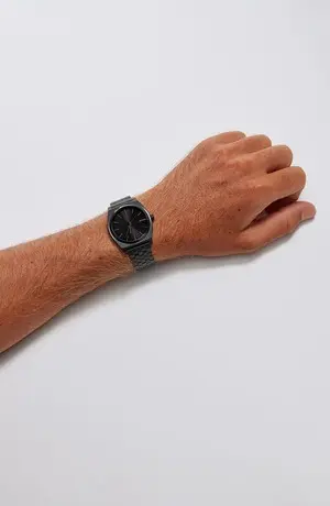 Nixon The Time Teller Bracelet Watch - Black/black