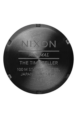 Nixon The Time Teller Bracelet Watch - Black/black