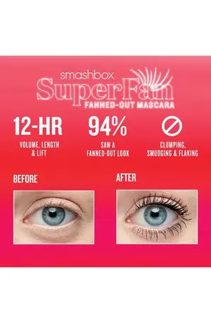 Smashbox Super Fan Mascara - No Color