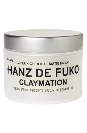 HANZ DE FUKO Claymation Hair Styling Clay - No Color