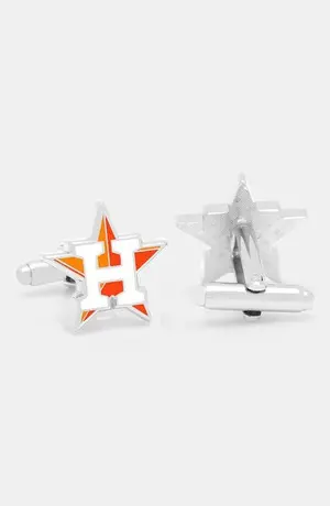 CUFFLINKS, INC. Enamel Logo - Orange
