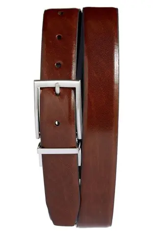Nordstrom Reversible Leather Belt - Brown/ Black