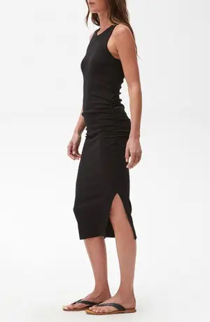 Michael Stars Wren Midi Dress - Black