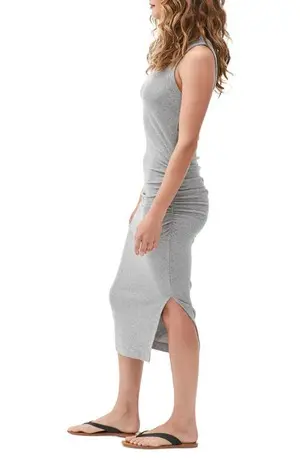 Michael Stars Wren Midi Dress - Grey