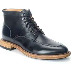 WARFIELD & GRAND Trench Lace-up Boot - Black