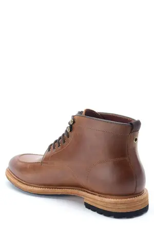WARFIELD & GRAND Trench Lace-up Boot - Cognac