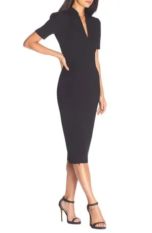 Dress The Population Zip Up Dresses