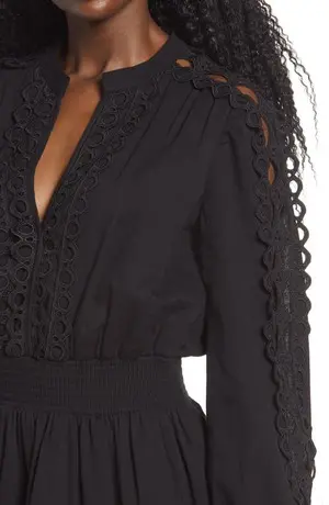 Endless Rose Lace Trimmed Dress