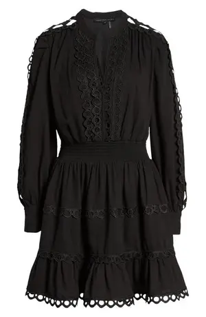 Endless Rose Lace Trimmed Dress