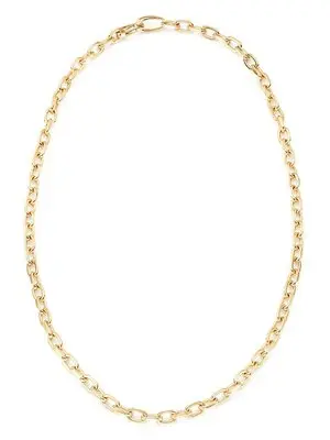 Monica Vinader Alta Capture Mini Link Necklace - Rose Gold