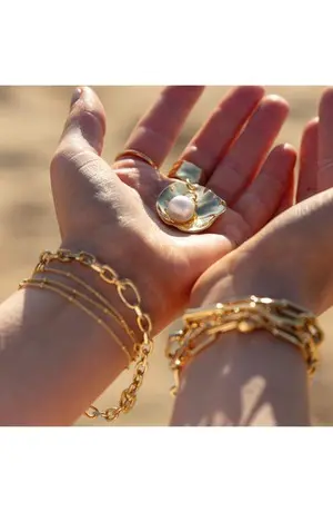 Monica Vinader Alta Capture Mini Link Bracelet