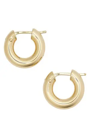 Roberto Coin 18k Gold Hoop Earrings - Yg