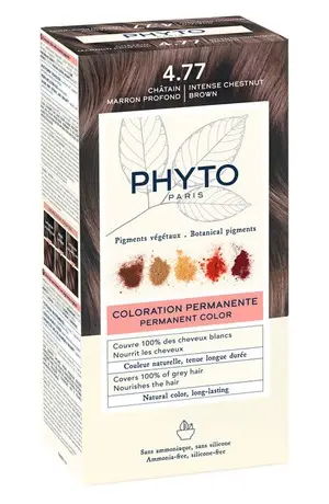 PHYTO Color Permanent Hair Color - 4.77 Intense Chestnut Brown