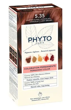 PHYTO Color Permanent Hair Color - 5.35 Chocolate Light Brown