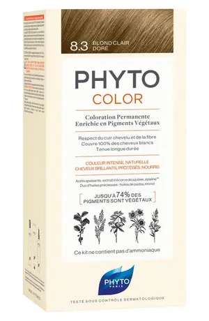 PHYTO Color Permanent Hair Color Light Golden Blond
