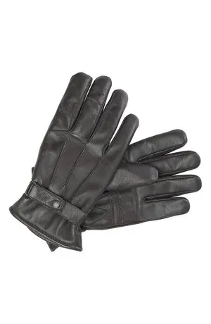 Barbour Burnished Leather Gloves