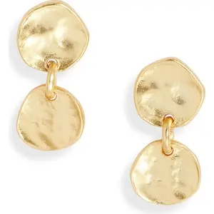 KARINE SULTAN Medallion Drop Earrings - Gold