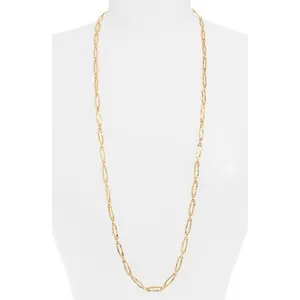 KARINE SULTAN Long Chain Necklace Gold