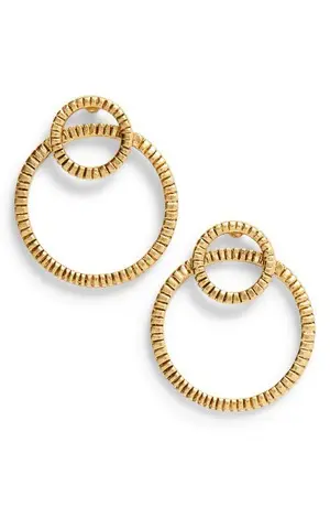 Karine Sultan Hoop Earrings