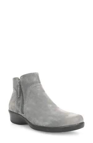PROPET Waverly Wedge Bootie Grey Suede