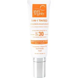 SUNTEGRITY 5-in-1 Tinted Moisturizing Face Sunscreen Broad Spectrum Spf 30 - 2- Light