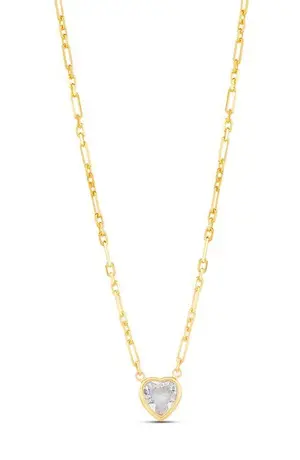 SHYMI Heart Pendant Necklace - Gold