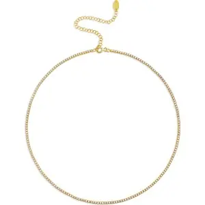 SHYMI Celine Tennis Choker Necklace - Gold