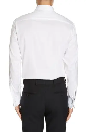 Emporio Armani Slim Fit Stretch Tuxedo Shirt