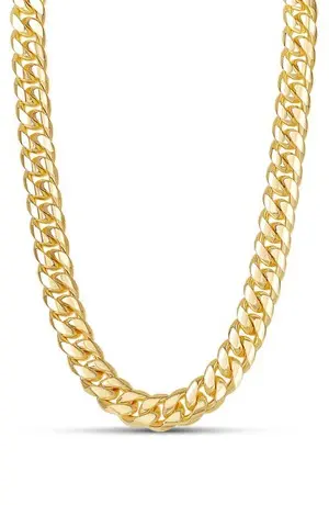 SHYMI Tori Cuban Chain Choker Necklace - Gold