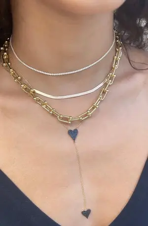 SHYMI Glamour Snake Chain Necklace - Gold
