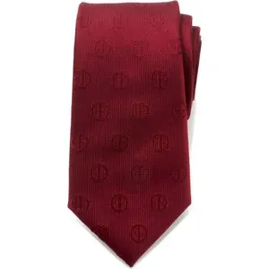 CUFFLINKS, INC. Deadpool Silk Tie - Red
