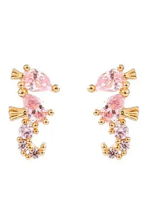 GIRLS CREW Seahorse Stud Earrings