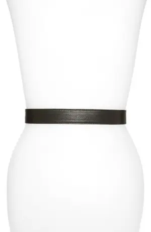 RAINA BELTS Torchon Buckle Leather Belt