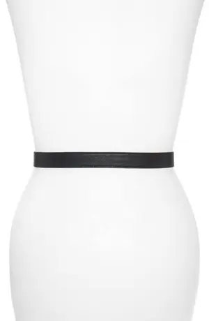 RAINA BELTS Harvey Horse Clasp Leather Belt