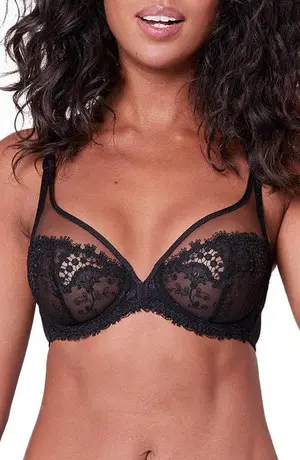 Simone Perele Wish Underwire Plunge Bra - Black