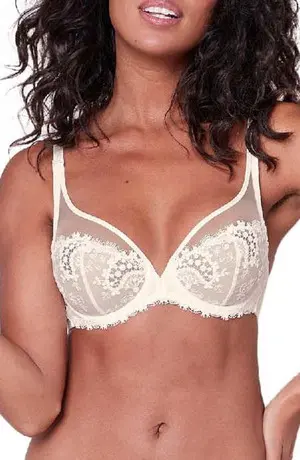 Simone Perele Wish Underwire Plunge Bra - Ivory