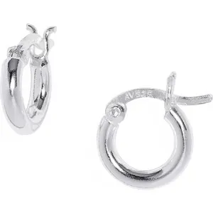 Argento Vivo Hoop Earrings - Silver